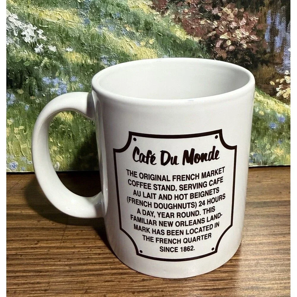 M Ware | Dining | Cafe Du Monde Vintage Coffee Cup Mug Original French ...